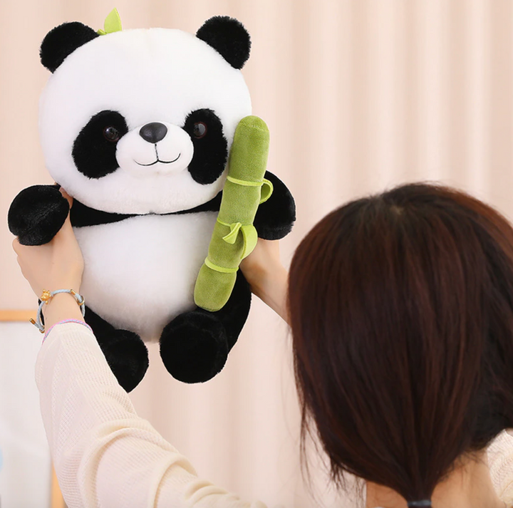 Panda Plush in a bamboo – AquaJetNRG