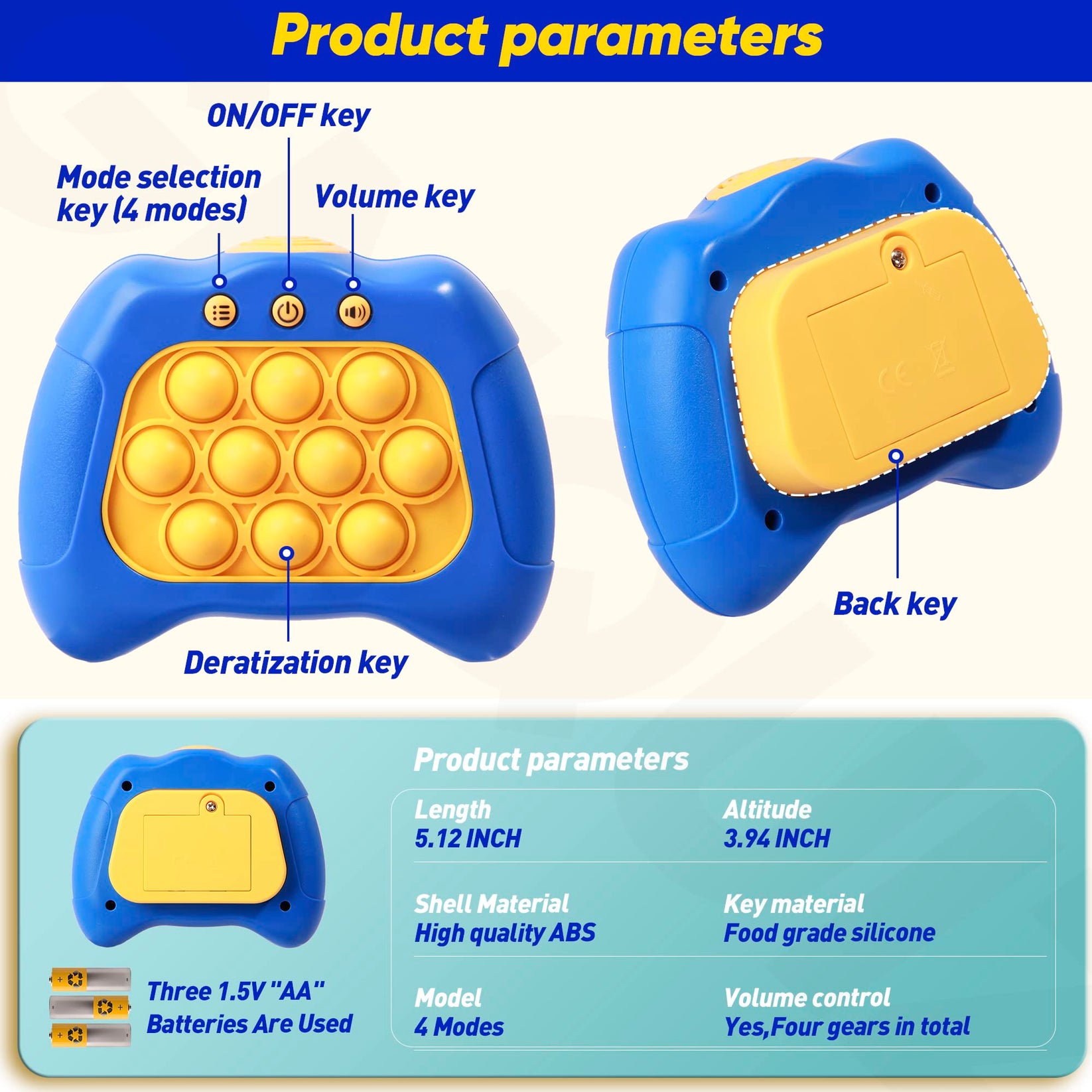 Pop & Push Gamepad – AquaJetNRG